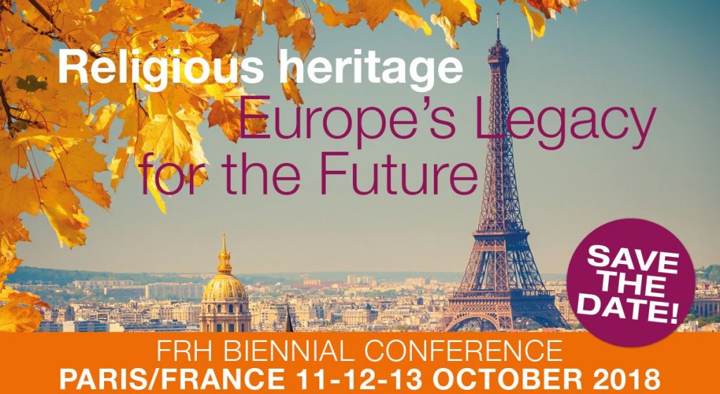 Press release: FRH Conference 2018 - Future for Religious Heritage