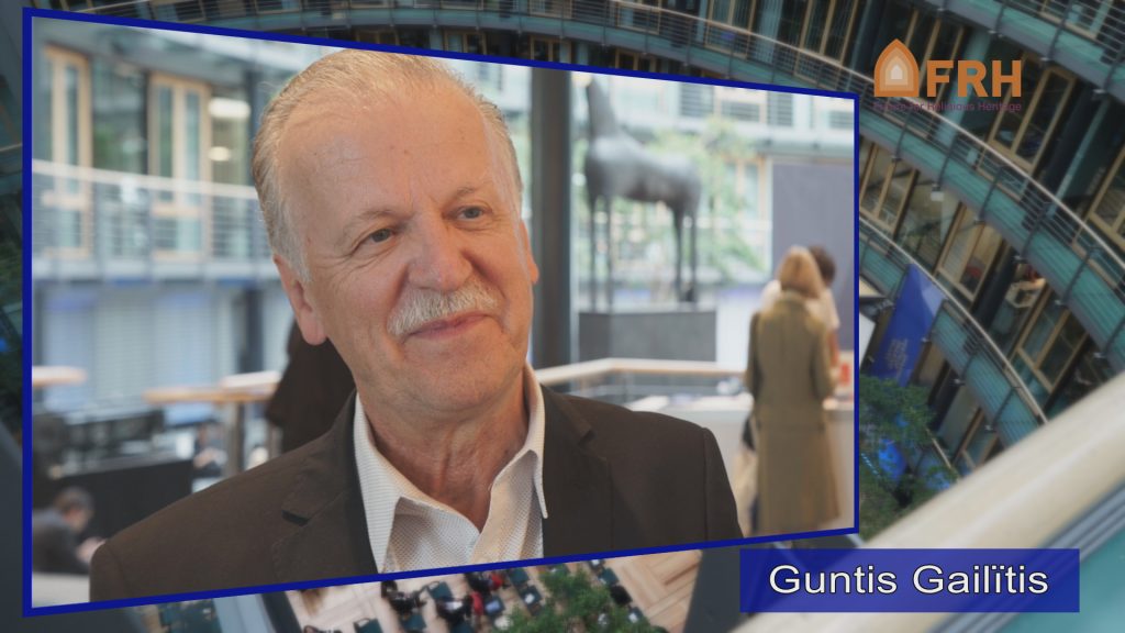 Guntis Gailïtis, Chairman of the Riga Latvian Society - Future for ...