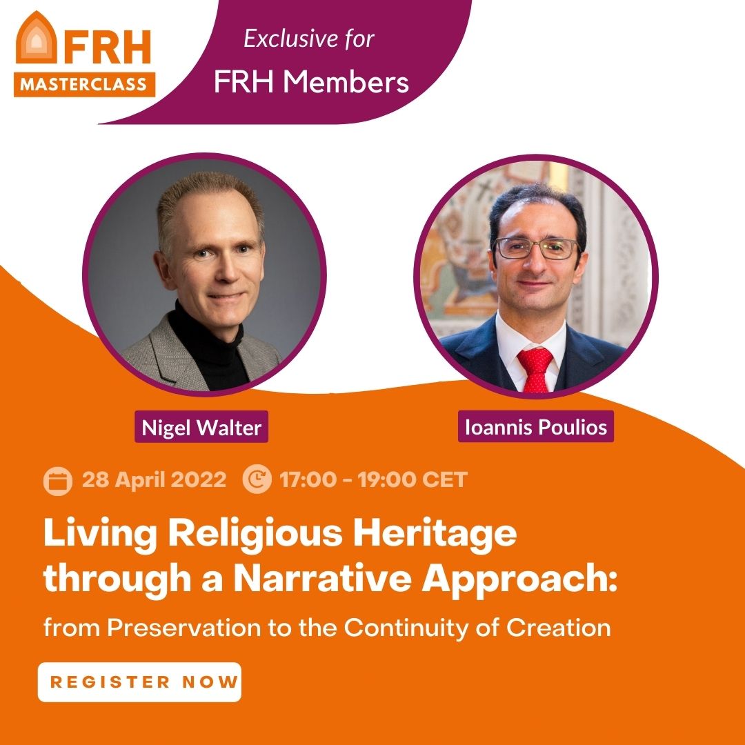 FRH Masterclasses - Future for Religious Heritage